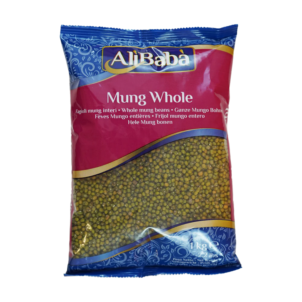Ali Baba Mung Whole 1Kg - Little India