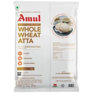 Amul Whole Wheat Atta 5Kg - Little India