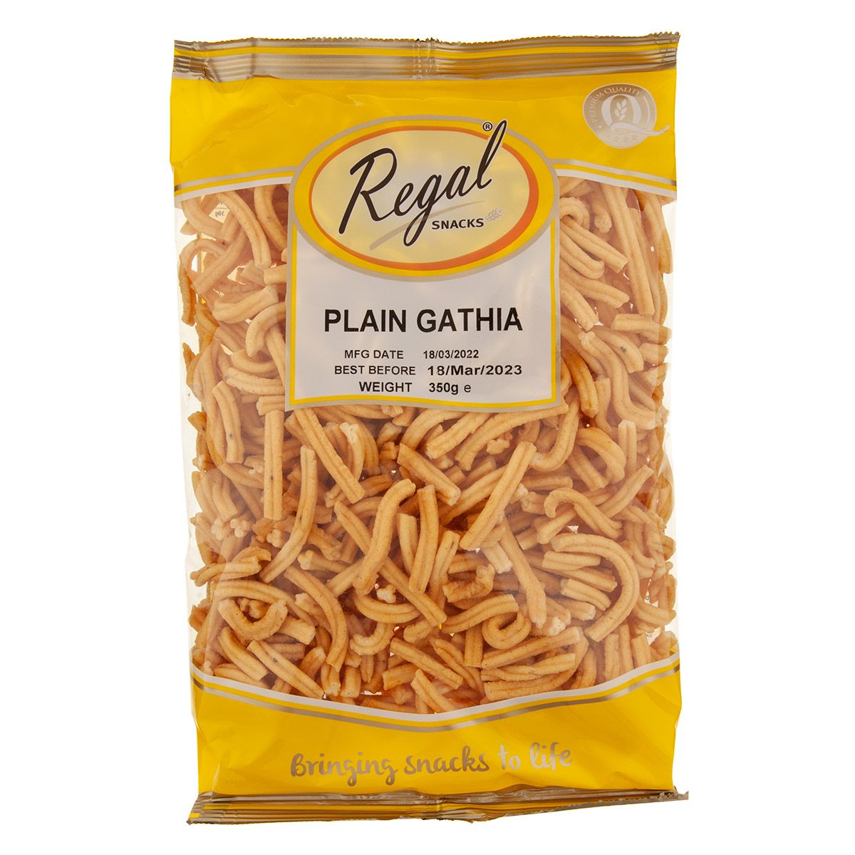 REGAL PLAIN GATHIA 350GR - Little India