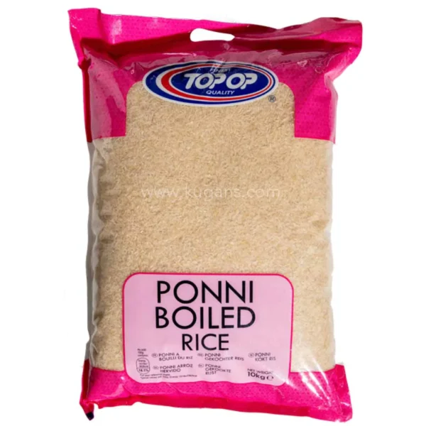 Top Op Ponni Boiled Rice 10Kg - Little India