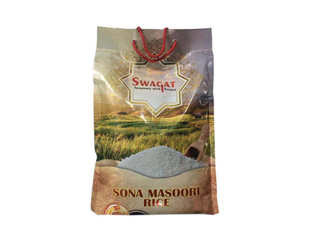 SWAGAT SONA MASOORI RICE 5KG - Little India