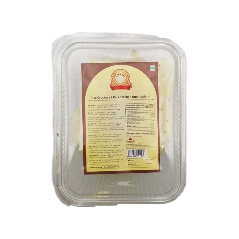 Annam Rice Crackers 160Gr - Little India